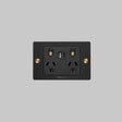 2G GPO SOCKET / USB A + C / WITH LOGO / CROSS